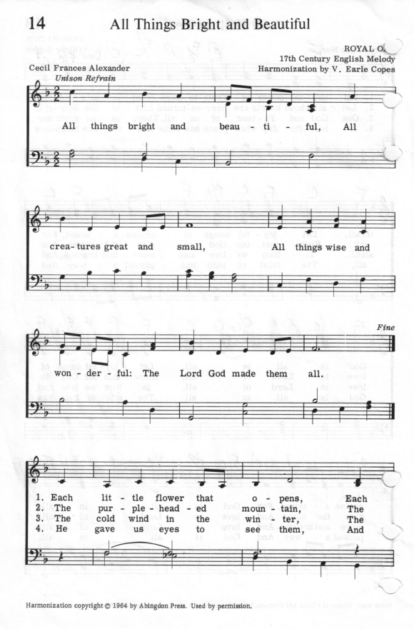 #14 All Things Bright and Beautiful - Wings of Song